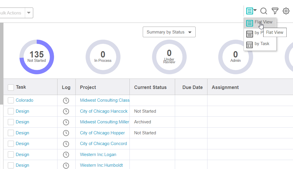 Customize Your Task Dashboard – BigTime Software