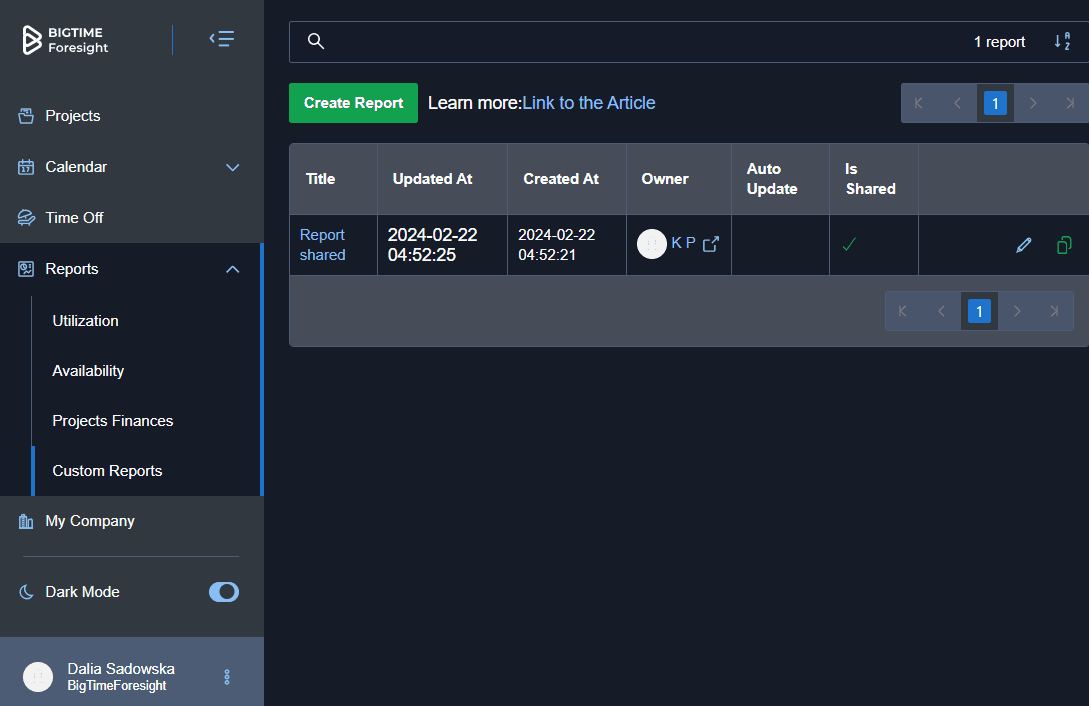 Custom Reports in BigTime Resource Management – BigTime Software