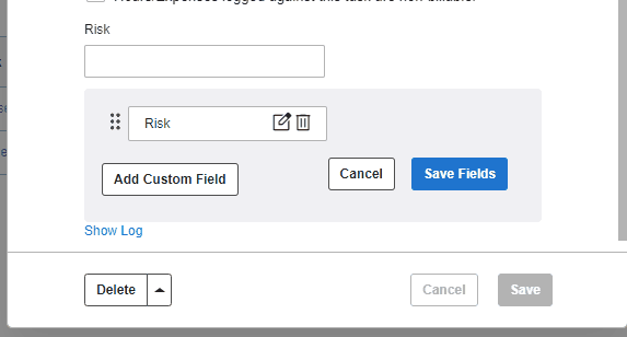 Add Task Related Custom Fields To Time And Expense Report Types Bigtime Software 