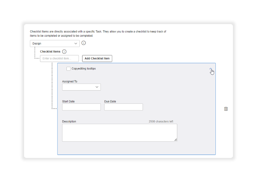 Adding Editing And Deleting Checklist Items In The Task Tab Bigtime 1244