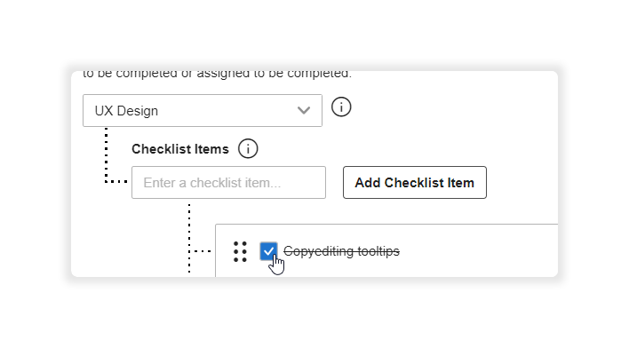 Adding Editing And Deleting Checklist Items In The Task Tab Bigtime 1304